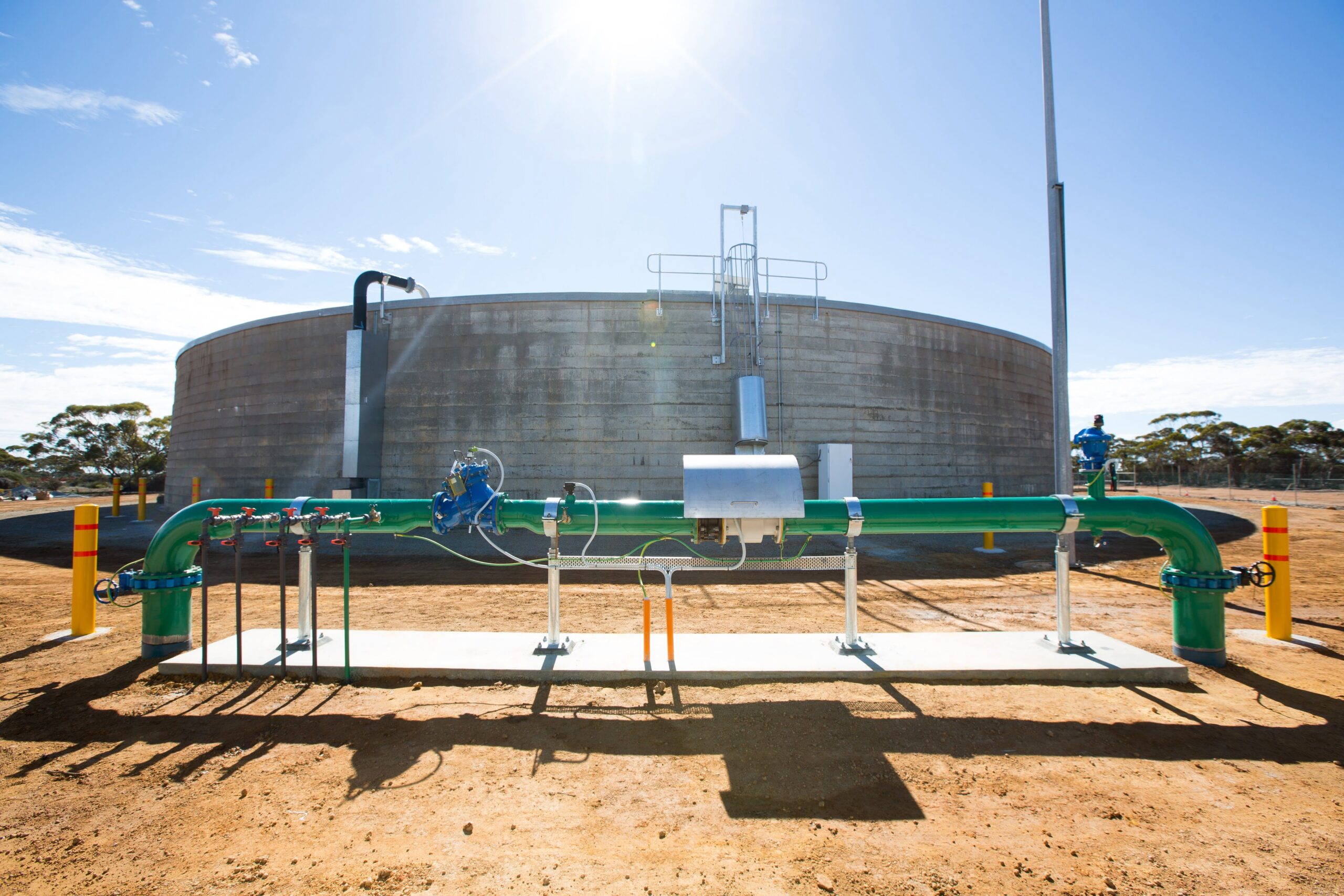 58 Mile Tank Chloramination Facility* - TRILITY