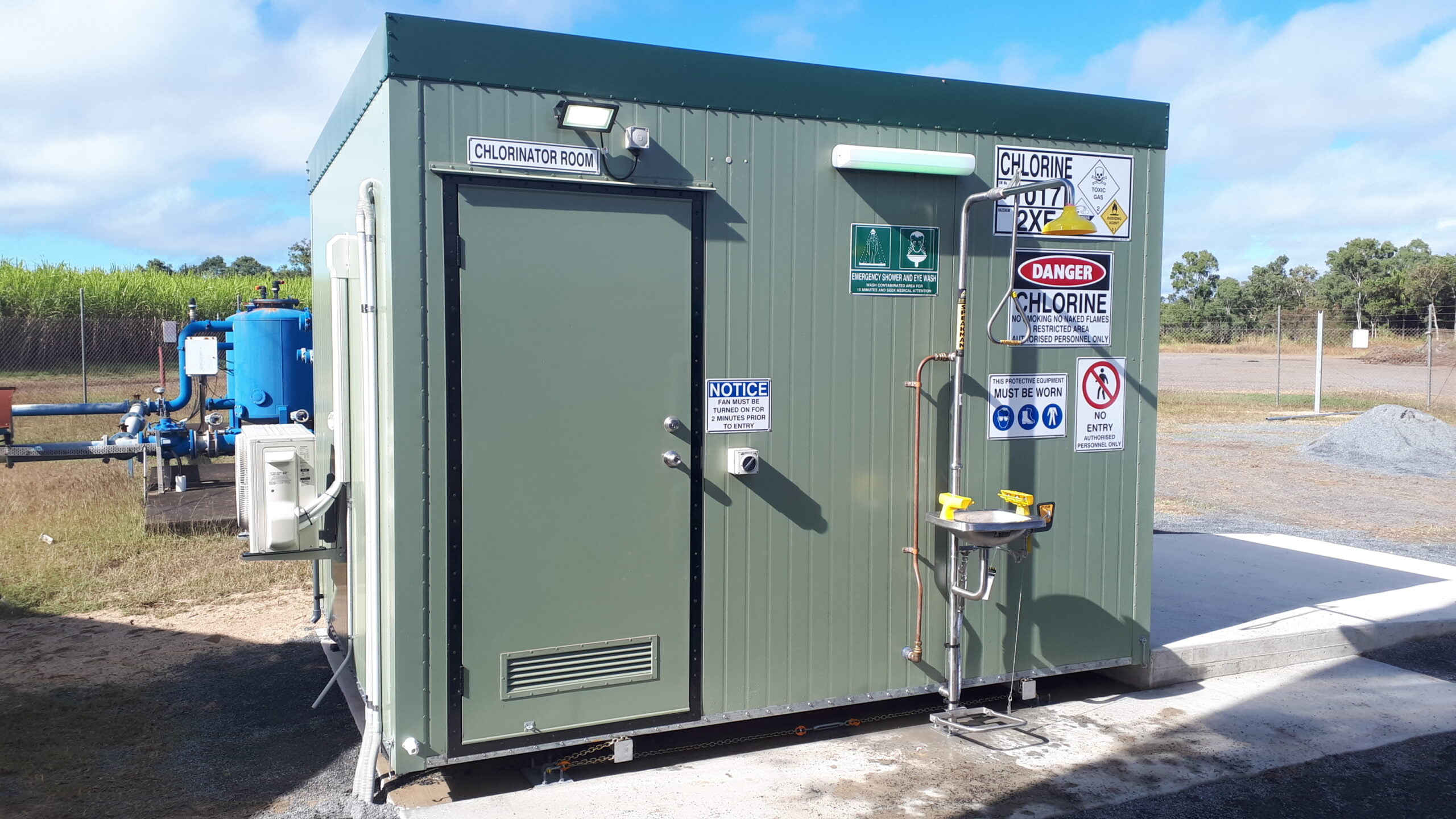 Alligator Creek Water Chlorine Dosing | TRILITY